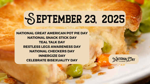 NATIONAL GREAT AMERICAN POT PIE DAY | September 23 - National Day Calendar