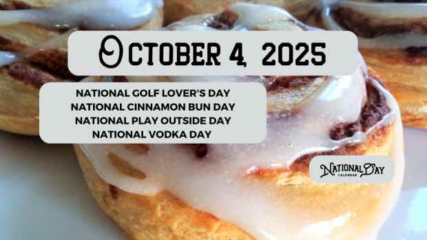NATIONAL CINNAMON BUN DAY | October 4 - National Day Calendar