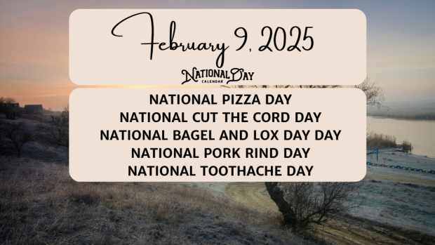 NATIONAL TOOTHACHE DAY - February 9 - National Day Calendar