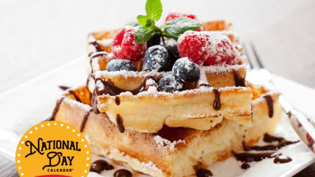 NATIONAL WAFFLE DAY | August 24 - National Day Calendar