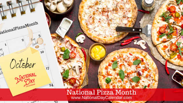 NATIONAL PIZZA PARTY DAY | Third Friday in May - National Day Calendar