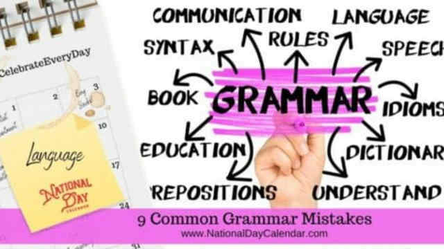 NATIONAL GRAMMAR DAY - March 4 - National Day Calendar
