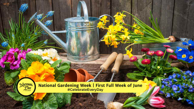 NATIONAL GARDEN MONTH - April - National Day Calendar