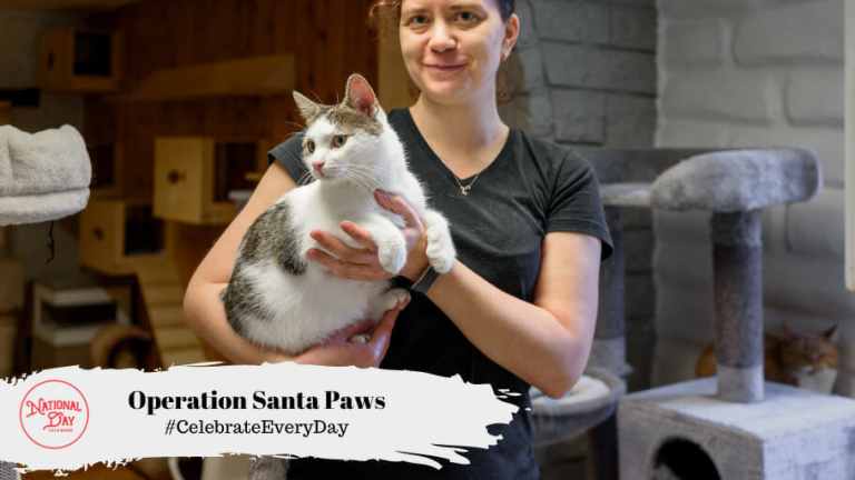 OPERATION SANTA PAWS - December 1st - 24th - National Day Calendar
