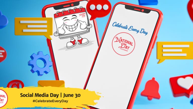 SOCIAL MEDIA DAY | June 30 - National Day Calendar