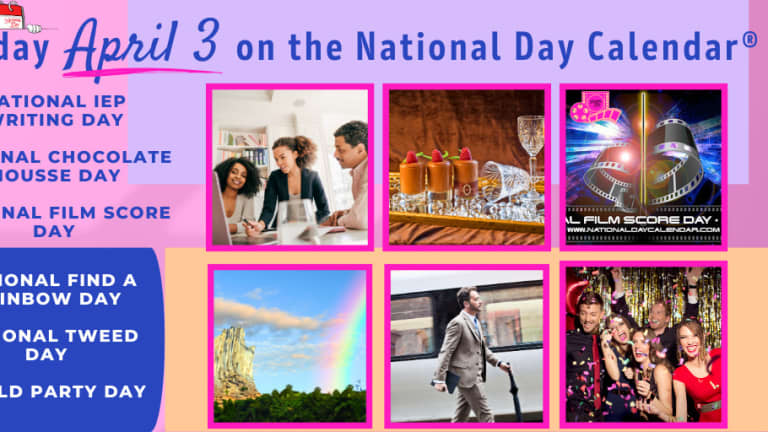 April 3 2023 National Iep Writing Day National Find A Rainbow Day