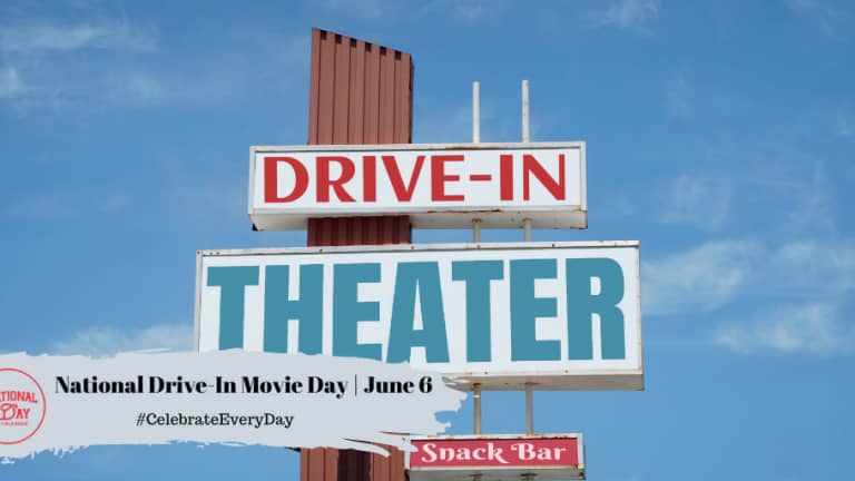 NATIONAL DRIVE-IN MOVIE DAY | June 6 - National Day Calendar