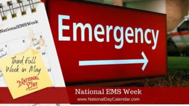 NATIONAL EMS WEEK - Third Full Week of May - National Day Calendar