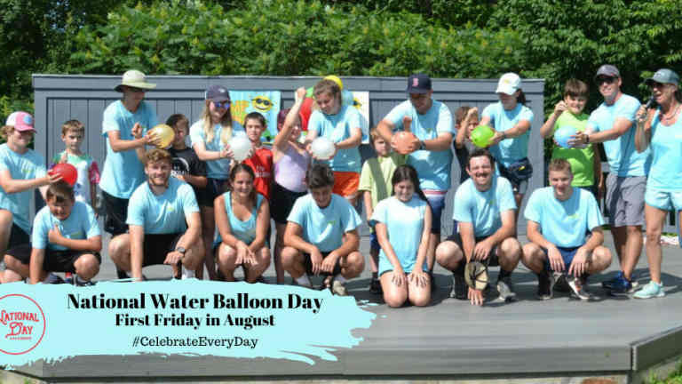 NATIONAL WATER BALLOON DAY | August 2 - National Day Calendar