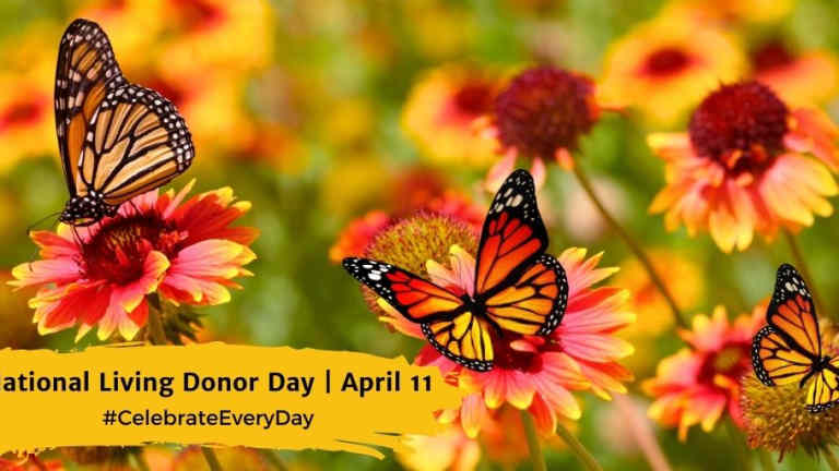 NATIONAL LIVING DONOR DAY | April 11 - National Day Calendar