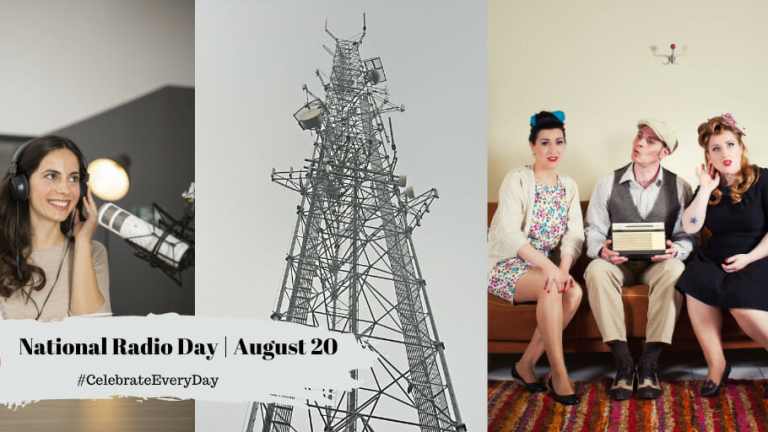 NATIONAL RADIO DAY | August 20 - National Day Calendar
