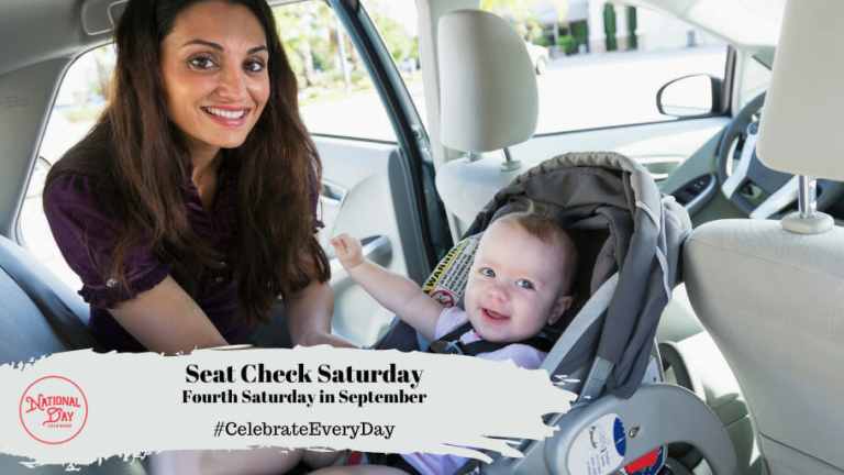 National Seat Check Saturday | September 28 - National Day Calendar