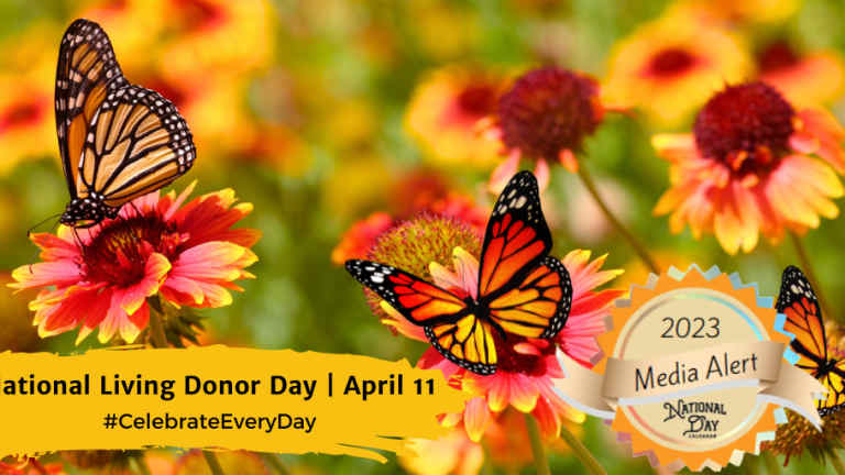 MEDIA ALERT | NEW DAY PROCLAMATION | NATIONAL LIVING DONOR DAY | April ...