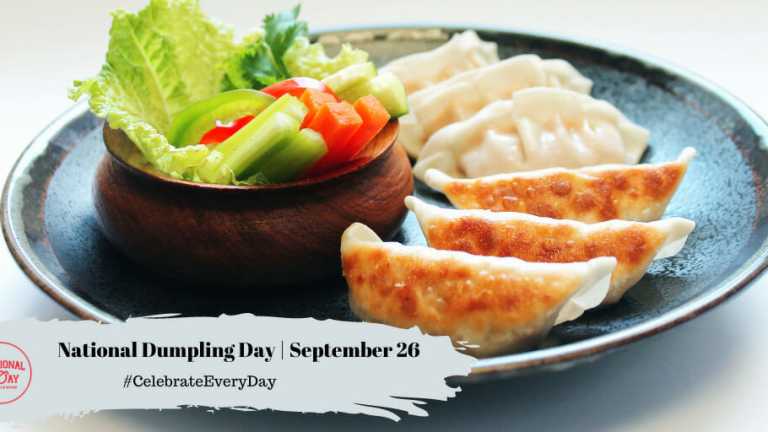 NATIONAL DUMPLING DAY - September 26 - National Day Calendar