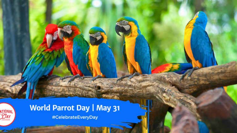 WORLD PARROT DAY - May 31 - National Day Calendar
