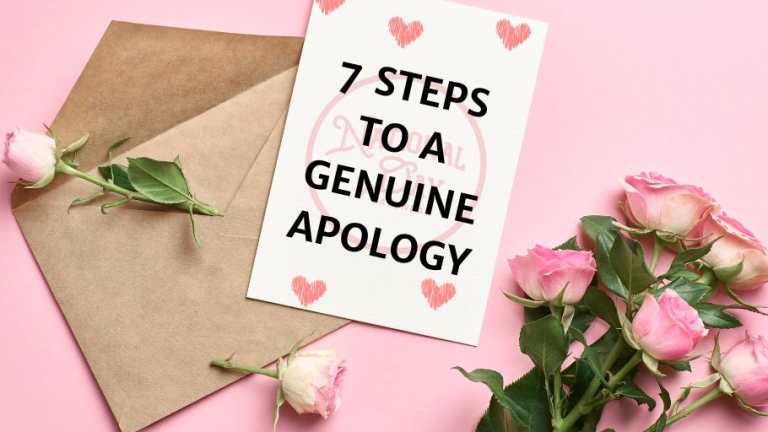 7 STEPS TO A GENUINE APOLOGY - National Day Calendar