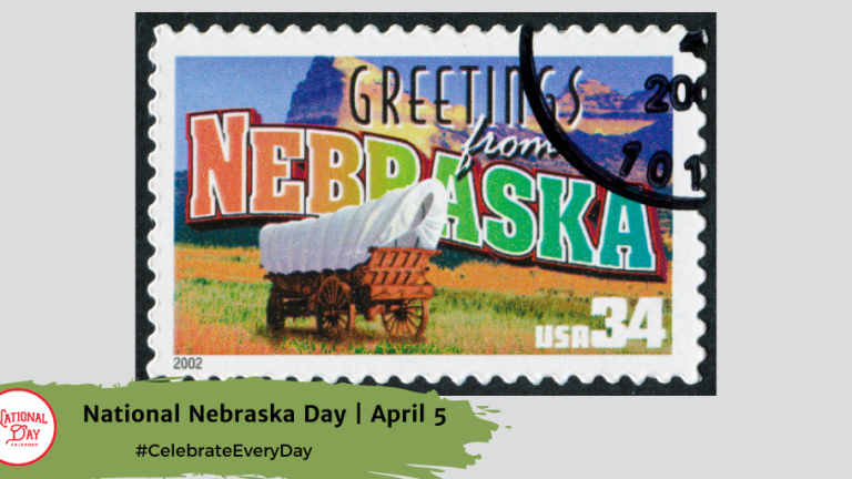 NATIONAL NEBRASKA DAY - April 5 - National Day Calendar
