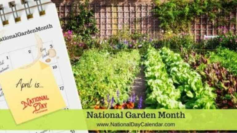 NATIONAL GARDEN MONTH - April - National Day Calendar