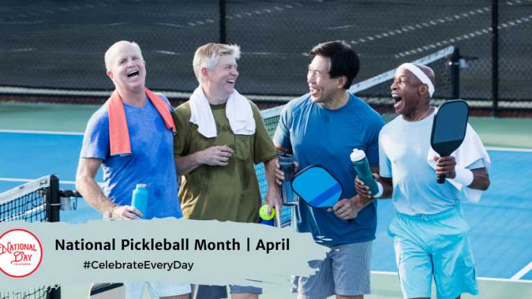 NATIONAL PICKLEBALL MONTH | APRIL - National Day Calendar