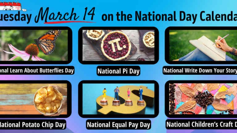MARCH 14, 2023 | NATIONAL PI DAY | NATIONAL POTATO CHIP DAY | NATIONAL ...