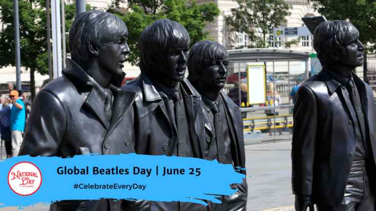 GLOBAL BEATLES DAY - June 25 - National Day Calendar