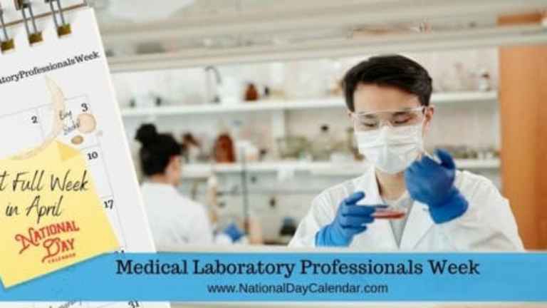 MEDICAL LABORATORY PROFESSIONALS WEEK - Last Full Week in April ...