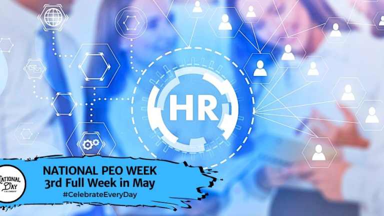 NATIONAL PEO WEEK | 3rd Full Week in May - National Day Calendar