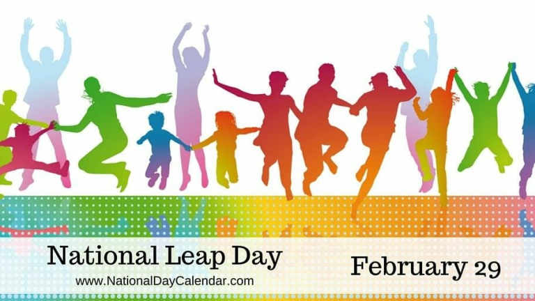 NATIONAL LEAP DAY - February 29 - National Day Calendar