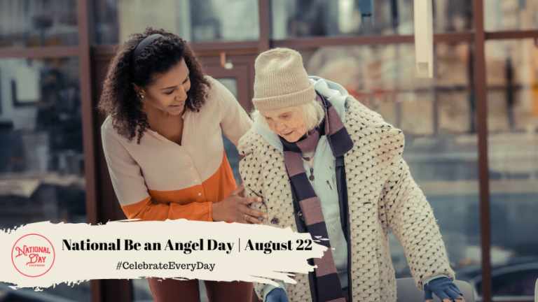 NATIONAL BE AN ANGEL DAY | August 22 - National Day Calendar