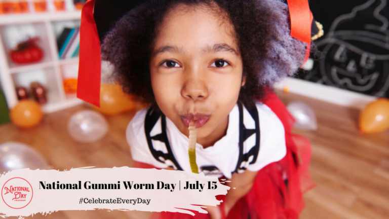 NATIONAL GUMMI WORM DAY | July 15 - National Day Calendar