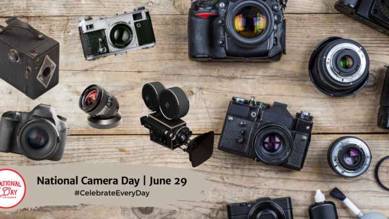 NATIONAL CAMERA DAY | June 29 - National Day Calendar