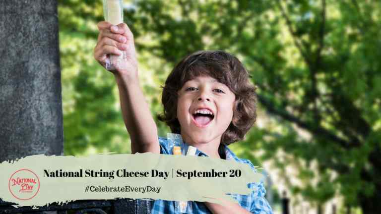 NATIONAL STRING CHEESE DAY - September 20 - National Day Calendar