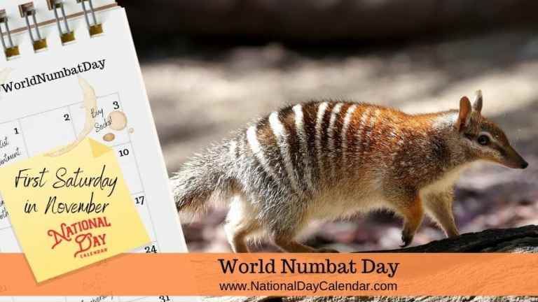WORLD NUMBAT DAY - First Saturday in November - National Day Calendar