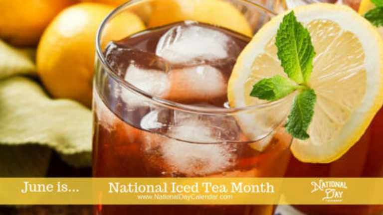 National Iced Tea Month - June - National Day Calendar