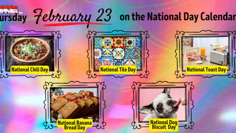 FEBRUARY 23, 2023 | NATIONAL BANANA BREAD DAY | NATIONAL TOAST DAY ...