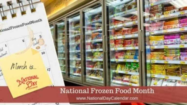 National Frozen Food Month - March - National Day Calendar