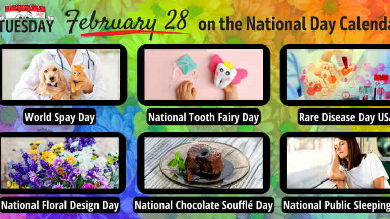FEBRUARY 28, 2023 | NATIONAL PUBLIC SLEEPING DAY | NATIONAL TOOTH FAIRY ...