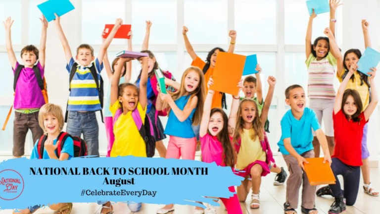 NATIONAL BACK TO SCHOOL MONTH | AUGUST - National Day Calendar