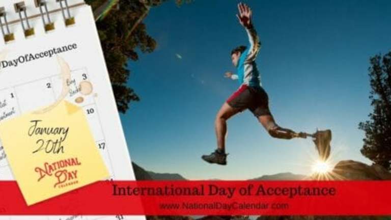 INTERNATIONAL DAY OF ACCEPTANCE - January 20 - National Day Calendar