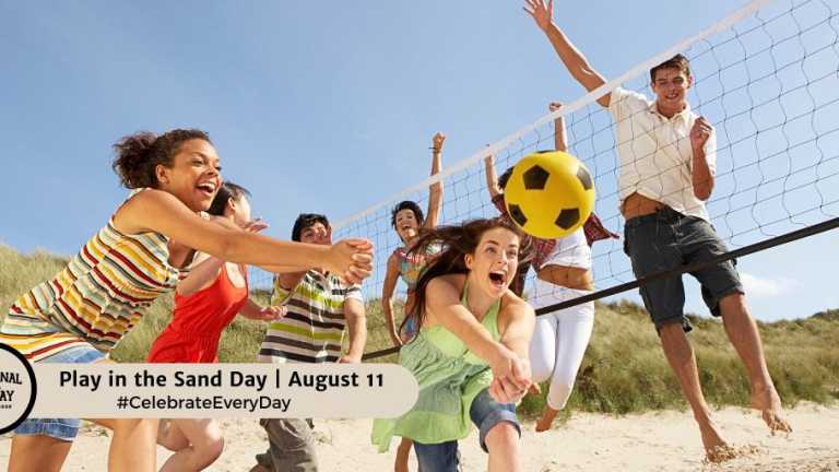 PLAY IN THE SAND DAY | August 11 - National Day Calendar