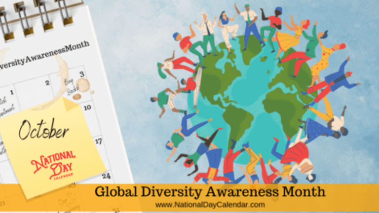 GLOBAL DIVERSITY AWARENESS MONTH - October - National Day Calendar GLOBAL DIVERSITY AWARENESS MONTH - October - National Day Calendar