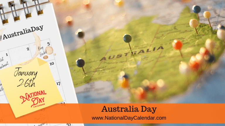 AUSTRALIA DAY - January 26 - National Day Calendar