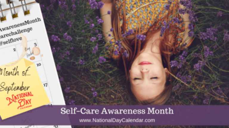 Self Care Awareness Month September National Day Calendar