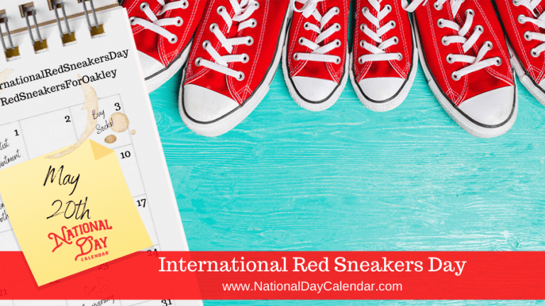 NEW DAY PROCLAMATION |INTERNATIONAL RED SNEAKERS DAY - May 20 ...