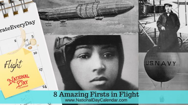 8 AMAZING FIRSTS IN FLIGHT - National Day Calendar