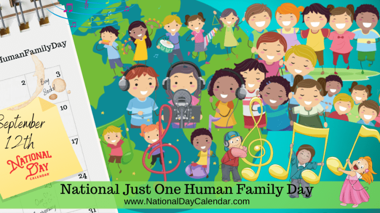 NEW DAY PROCLAMATION | NATIONAL JUST ONE HUMAN FAMILY DAY - September ...