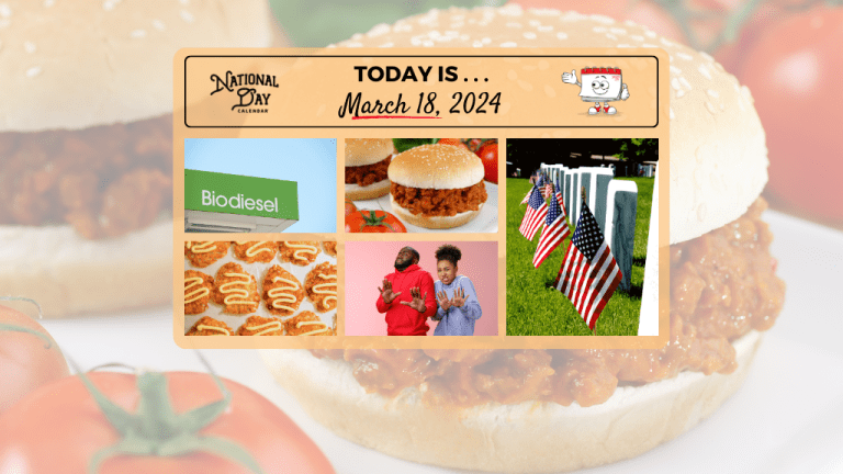 MARCH 18, 2024 | NATIONAL SLOPPY JOE DAY | NATIONAL SUPREME SACRIFICE ...