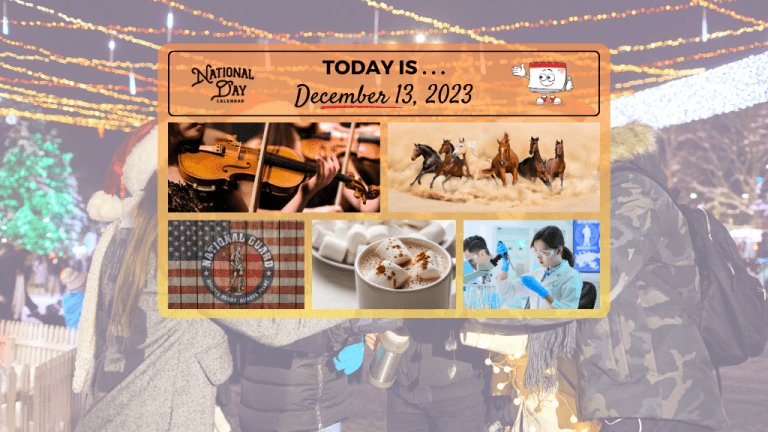 DECEMBER 13, 2023 | NATIONAL COCOA DAY | NATIONAL GUARD BIRTHDAY ...