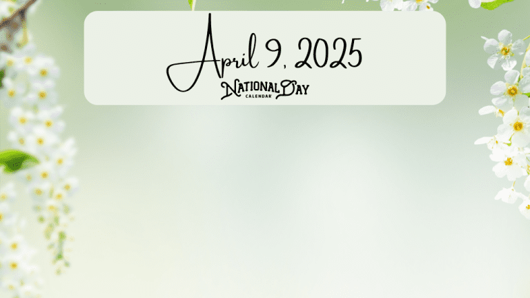 APRIL 9, 2025 | NATIONAL EDUCATION AND SHARING DAY | NATIONAL LIBRARY ...