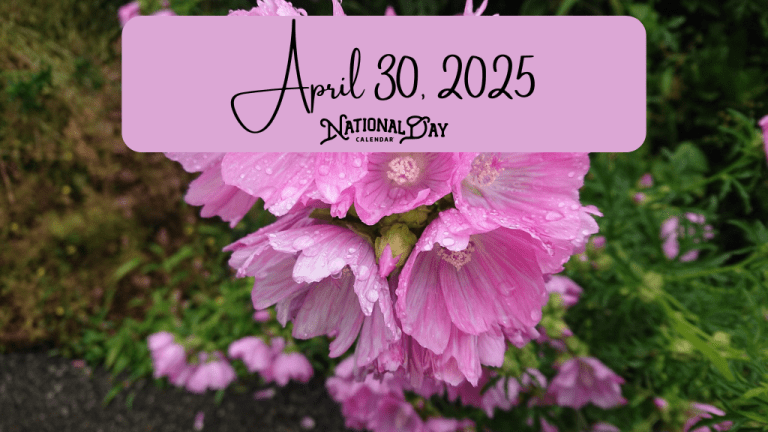 April 30, 2025, on the National Day Calendar - National Day Calendar